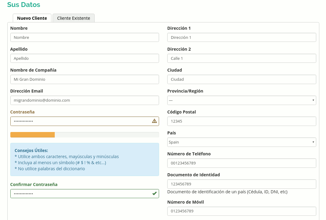 Registro de Dominios - Comprar Dominios en El Salvador